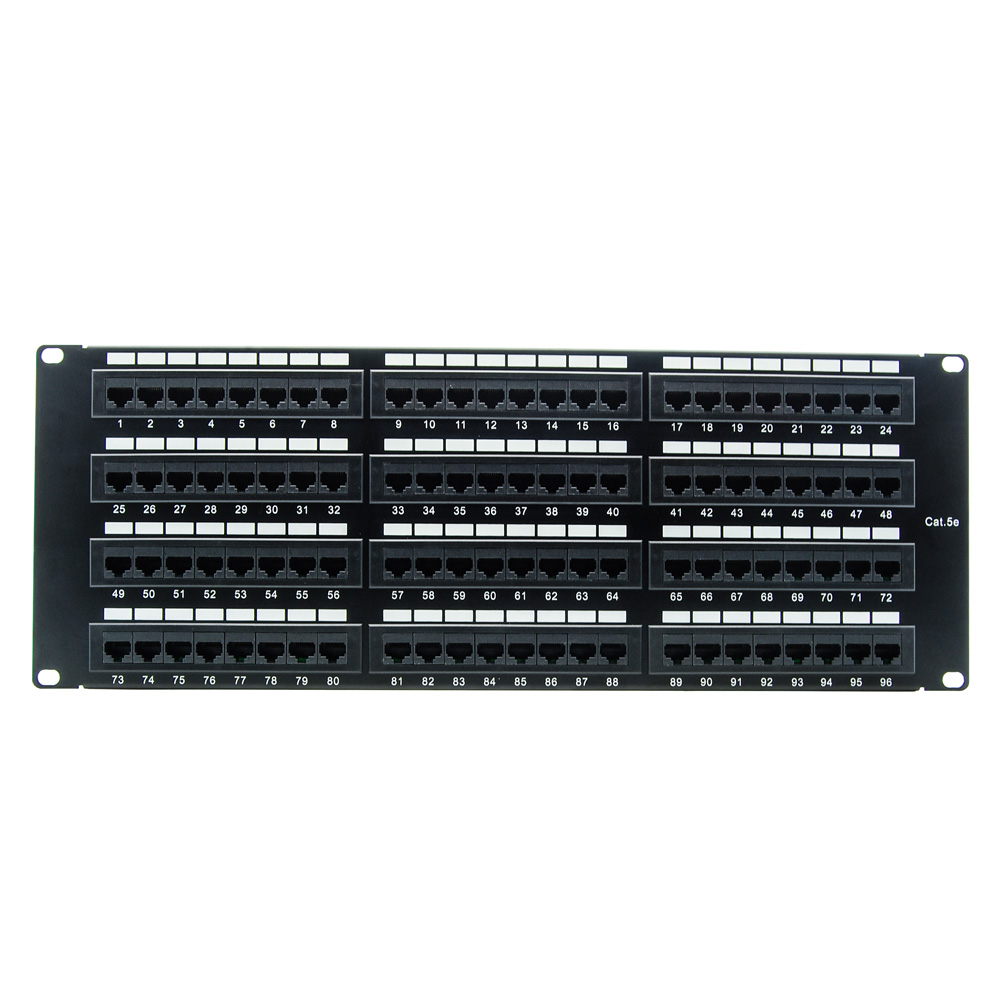 Cat.5E 110 Type Patch Panel 96Port Rackmount - Bestlink Netware
