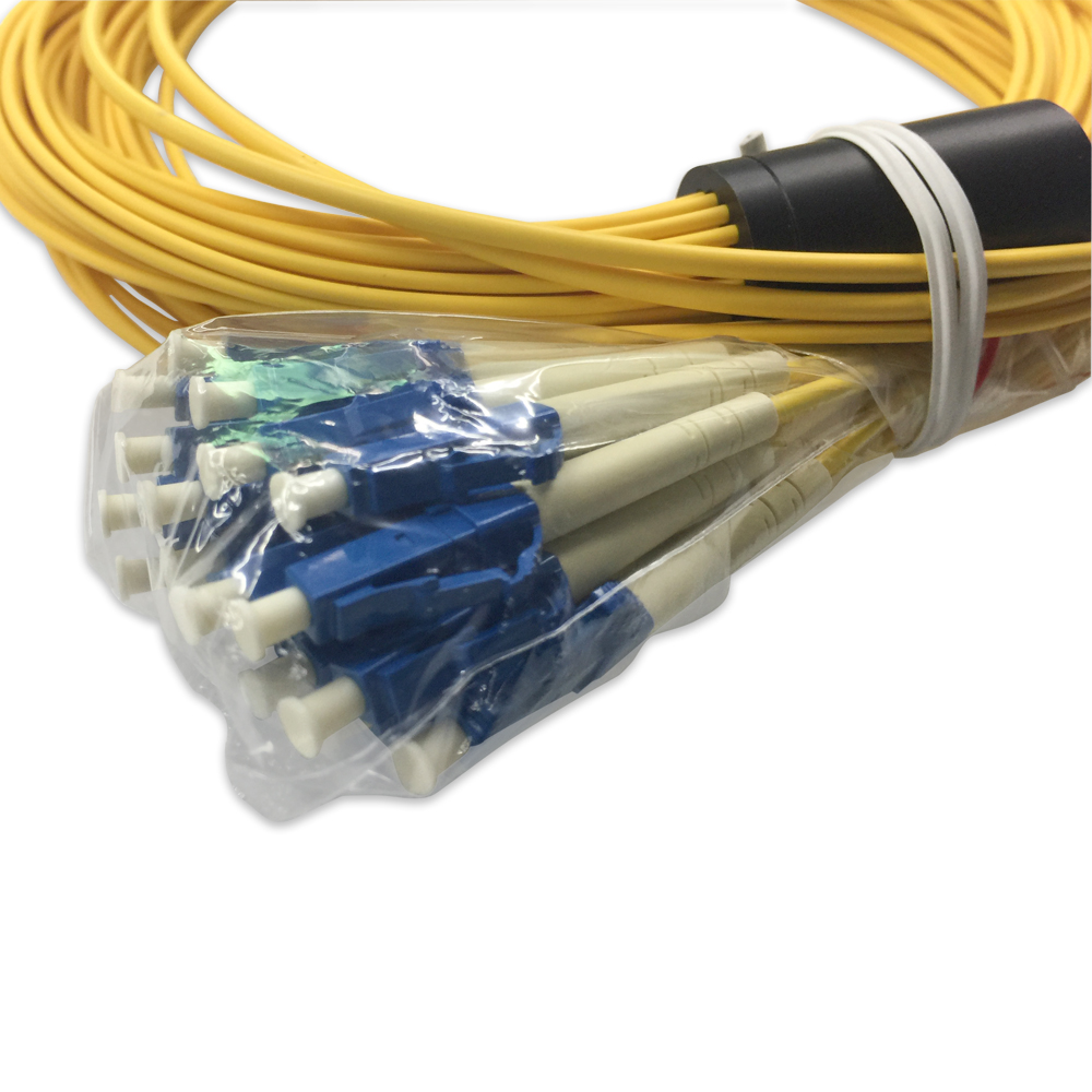 Fiber Optic MPO-LC/UPC Trunk Cable, 24core, SM G657A2, LSOH,2M ...