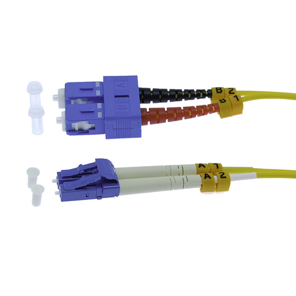 3m LC/UPC-SC/UPC Singlemode Duplex Fiber Optic Patch Cable - Bestlink ...