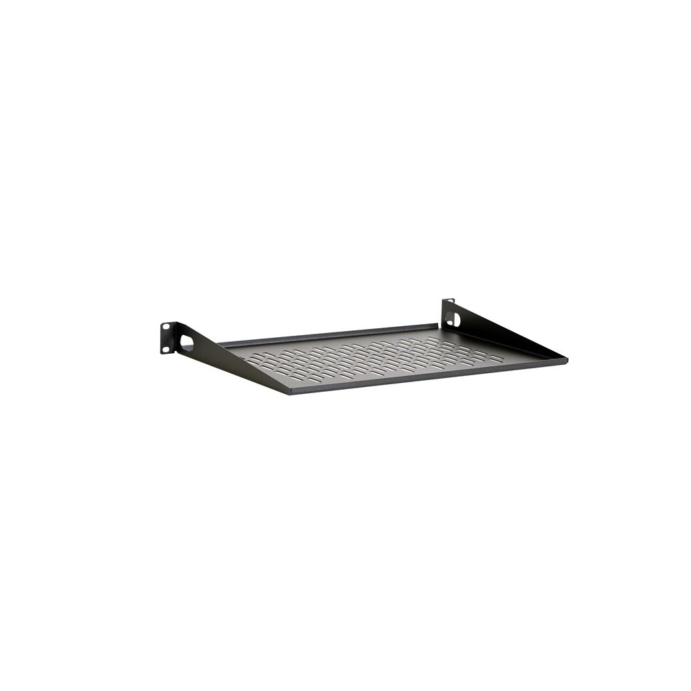 1U 12" Vented Light Duty Rack Shelf - Bestlink Netware